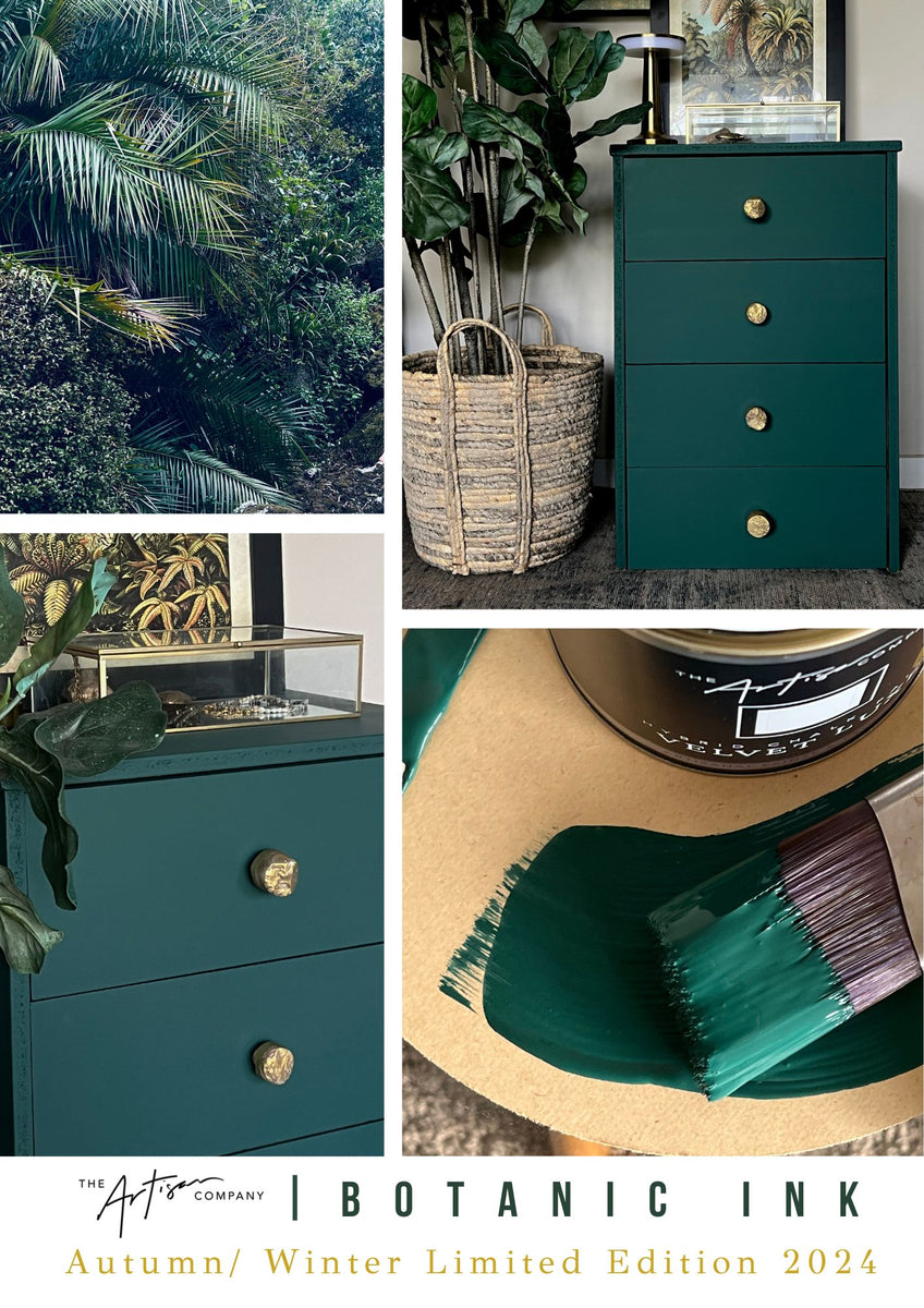 Botanic Ink Wall Paint – Deep Artisan Green | NZ Made – The Artisan Company