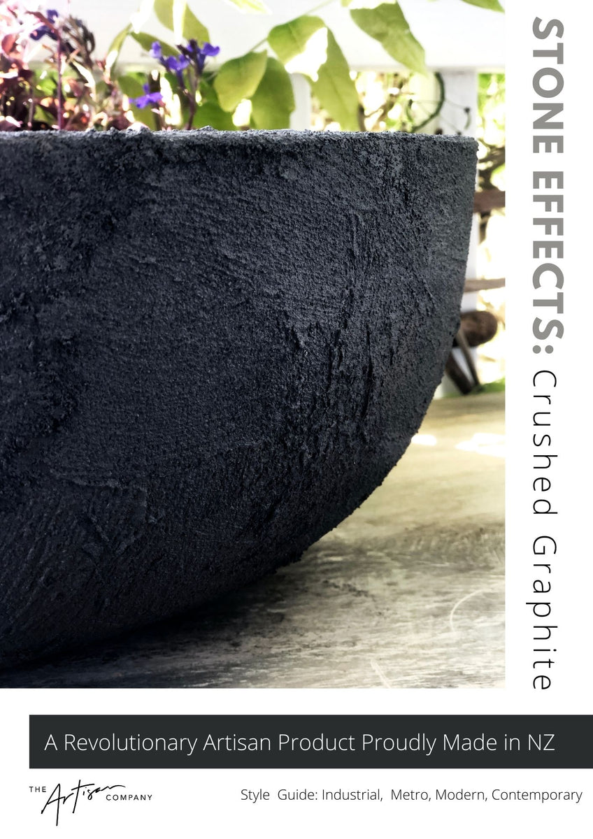 Crushed Graphite - Stone Effects – The Artisan Company