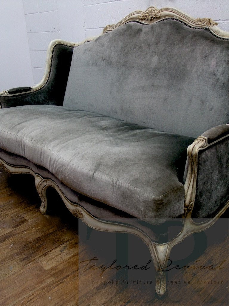 Not For Sale - Commissioned French Style Couch – The Artisan Company