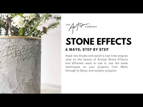 Stone Effects; 6 ways step by step & overview – The Artisan Company