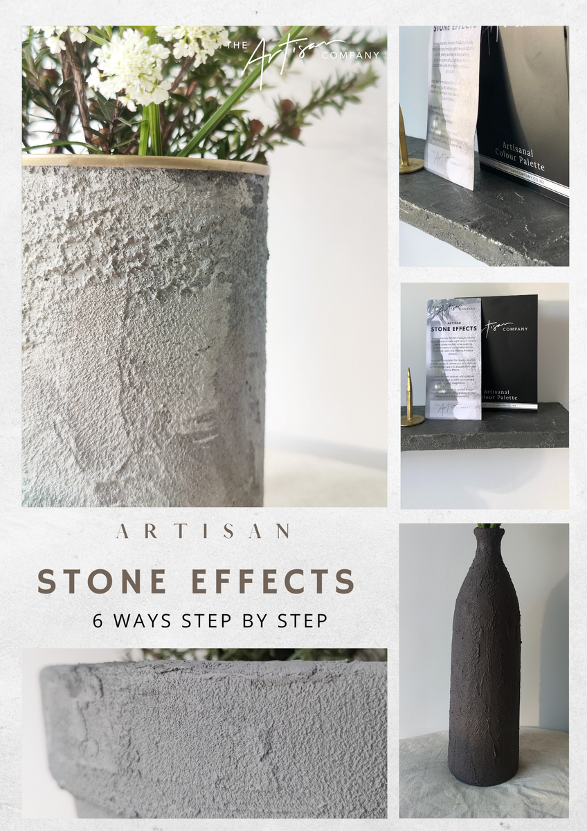 Stone Effects, 6 ways Step by Step and Overview - COMPLIMENTARY TUTORI ...
